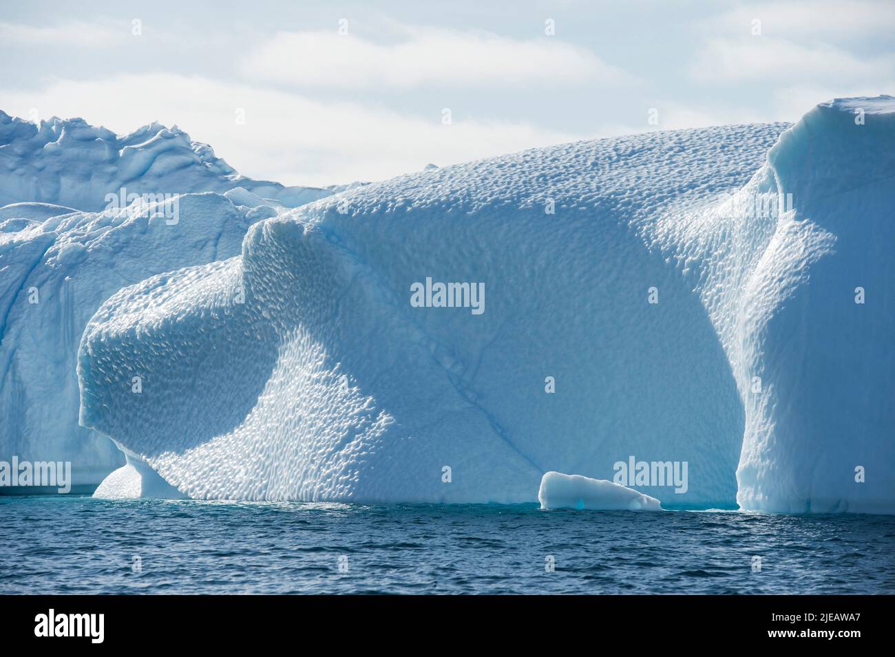 The Iceberg graveyard, Pleneau bay Port Charcot Antarctic peninsula ...