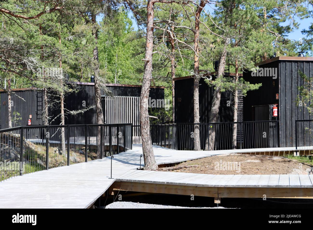 Barö Hotel in Inkoo, southern. Finland Stock Photo - Alamy