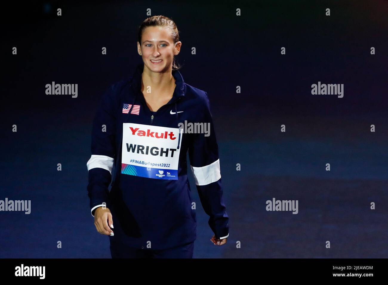 BUDAPEST, HUNGARY - JUNE 26: Daryn Wright of United States of America ...