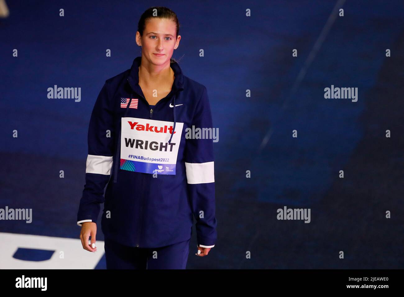 BUDAPEST, HUNGARY - JUNE 26: Daryn Wright of United States of America ...