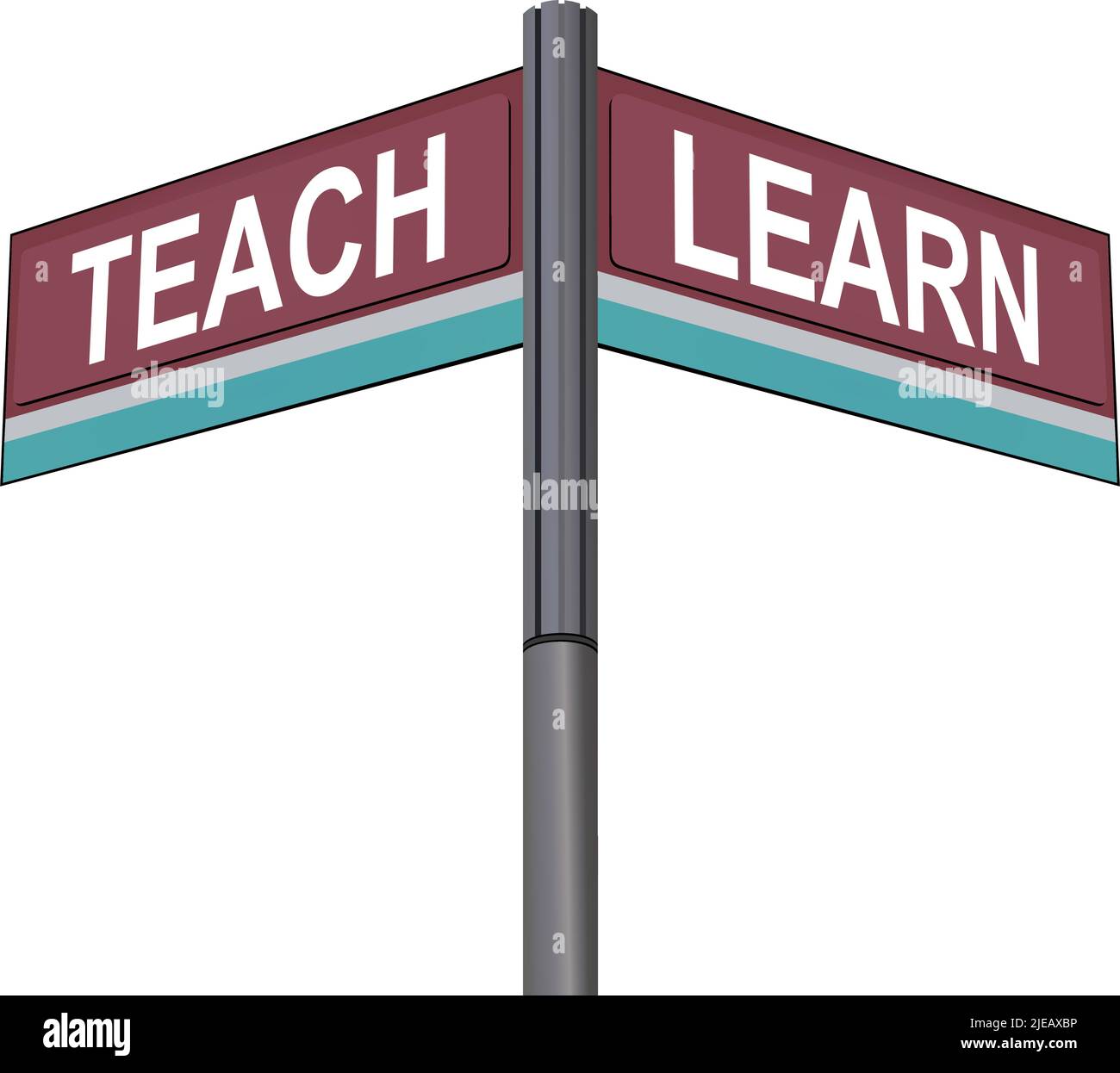 Teach learn Stock Vector Images - Alamy