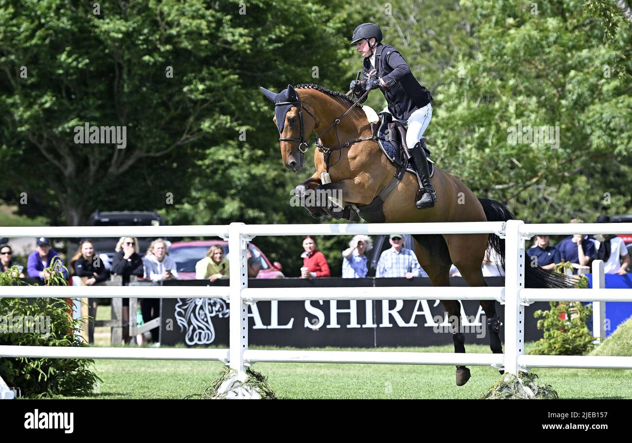 Hassocks, UK. 26th June, 2022. 26 June 2022. The Al Shira'aa Hickstead ...
