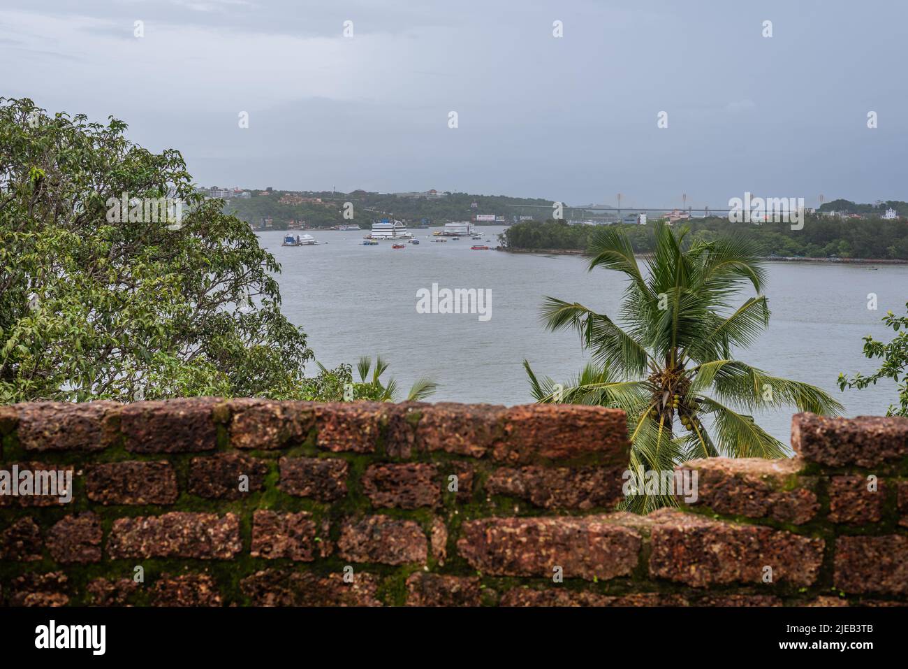 Reis Magos Fort Goa India June 25 2022 Interiors of Reis Magos fort in ...