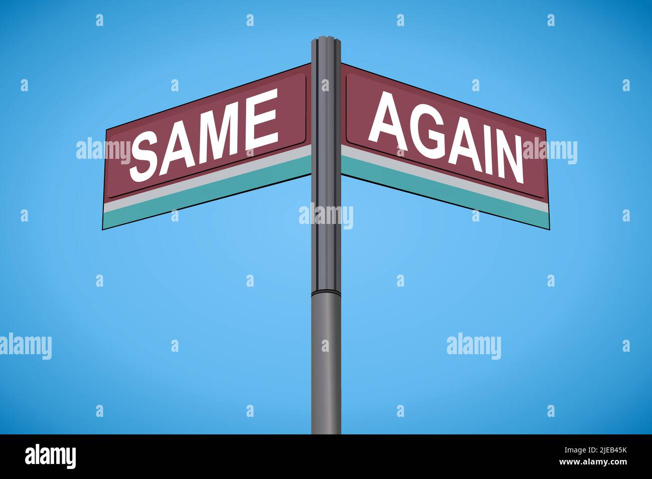 Closed again Stock Vector Images - Alamy