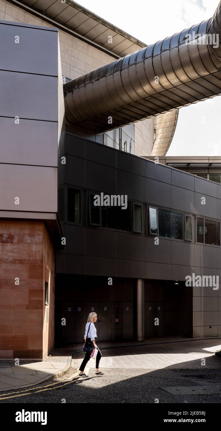 street scene manchester Stock Photo - Alamy