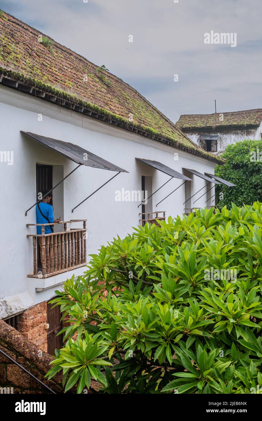 Reis Magos Fort Goa India June 25 2022 Interiors of Reis Magos fort in ...