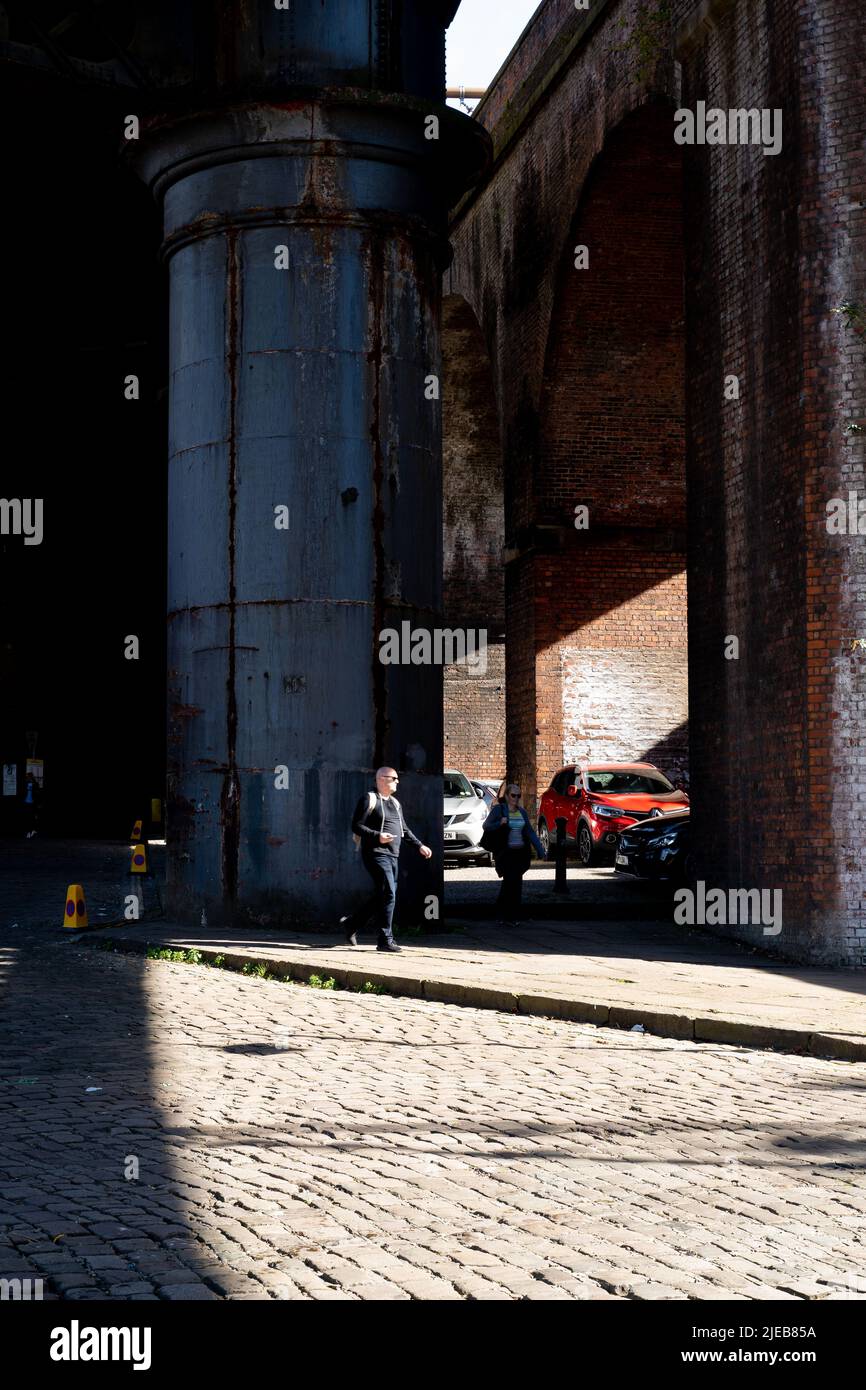 victorian engineering at castlefield Stock Photo - Alamy