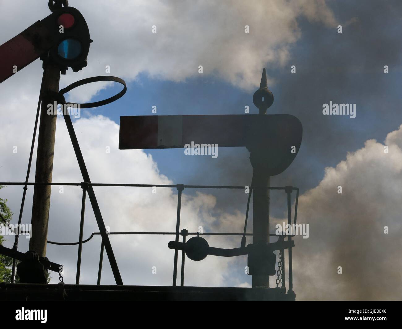 The golden age of steam: atmospheric photo of billowing clouds of steam ...