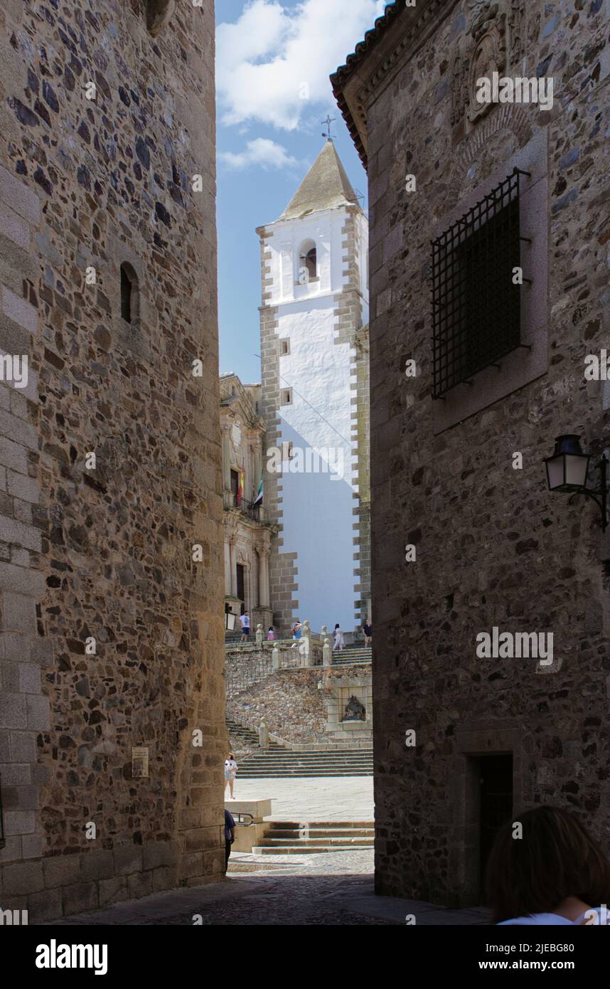 The old town of Caceres is the most important center of civil and ...