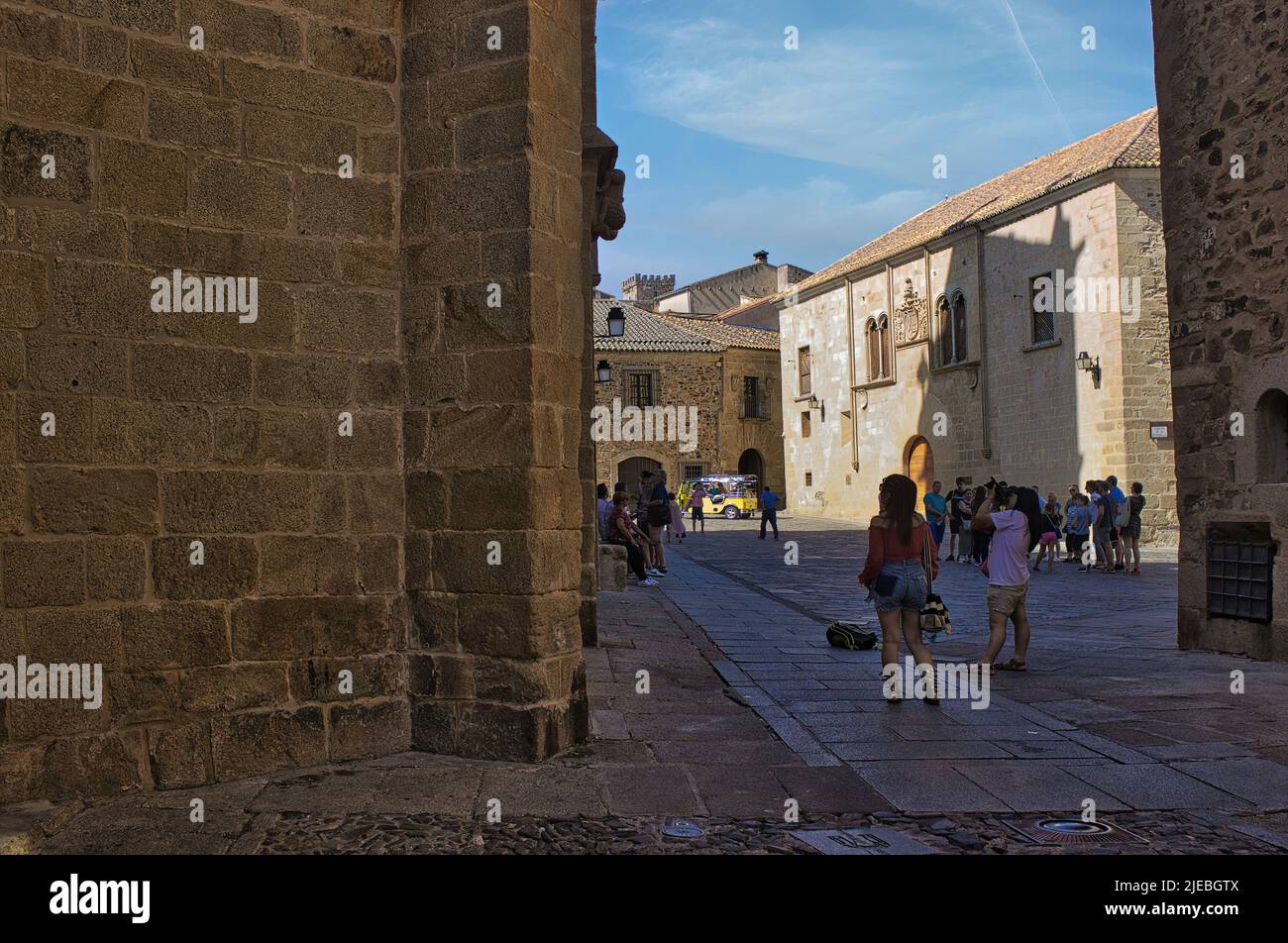 The old town of Caceres is the most important center of civil and ...