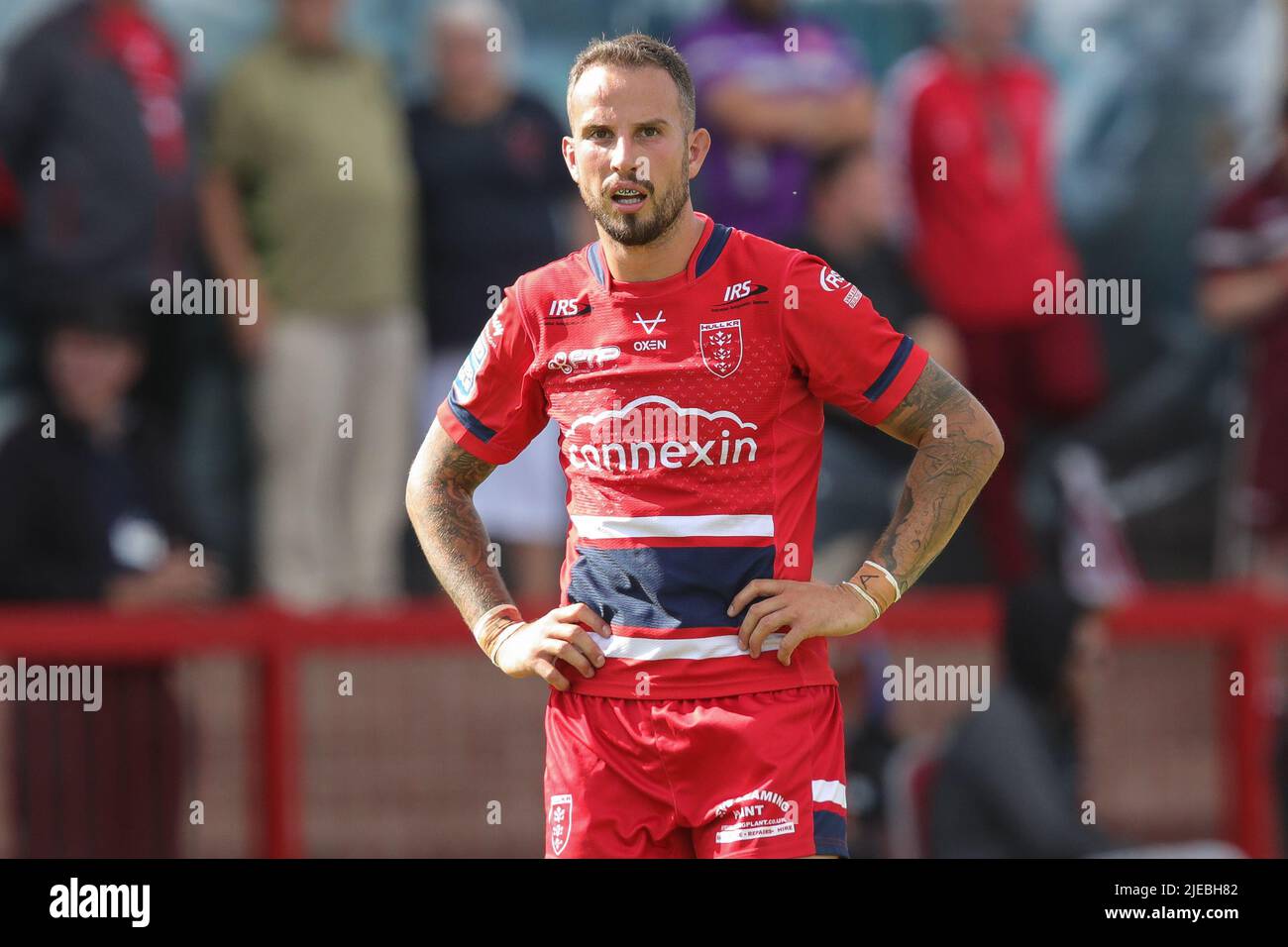 Ben Crooks #2 of Hull KR during the game Stock Photo - Alamy