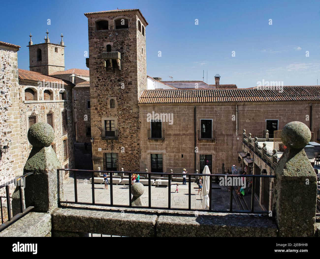 The old town of Caceres is the most important center of civil and ...