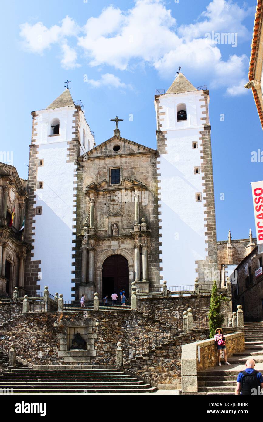 The old town of Caceres is the most important center of civil and ...