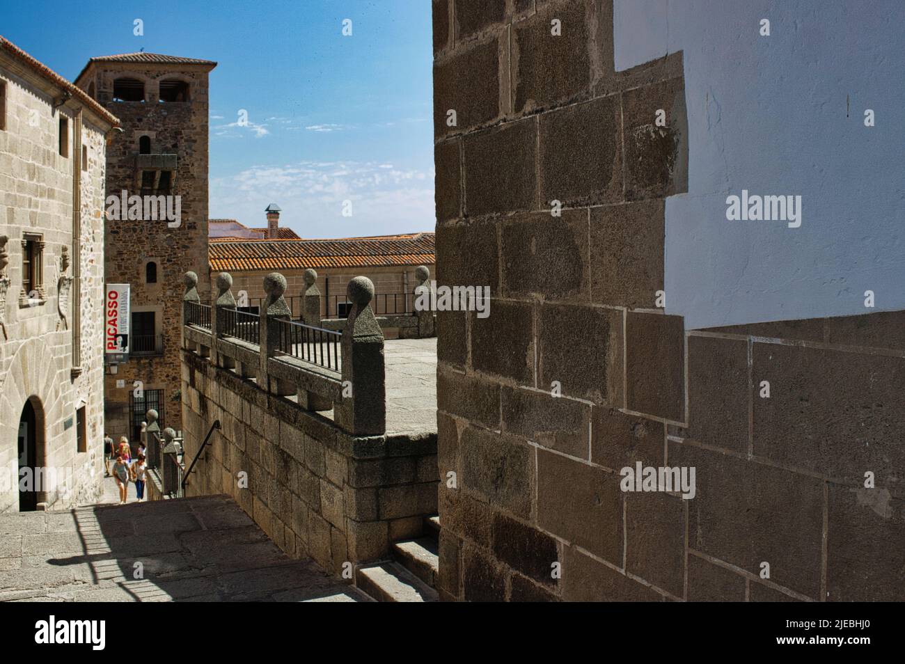 The old town of Caceres is the most important center of civil and ...