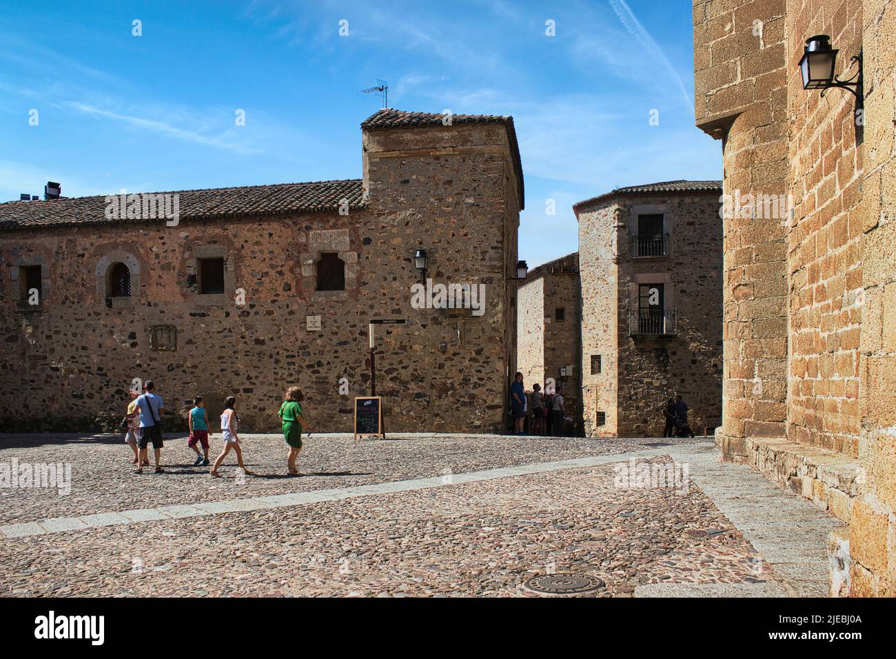 The old town of Caceres is the most important center of civil and ...