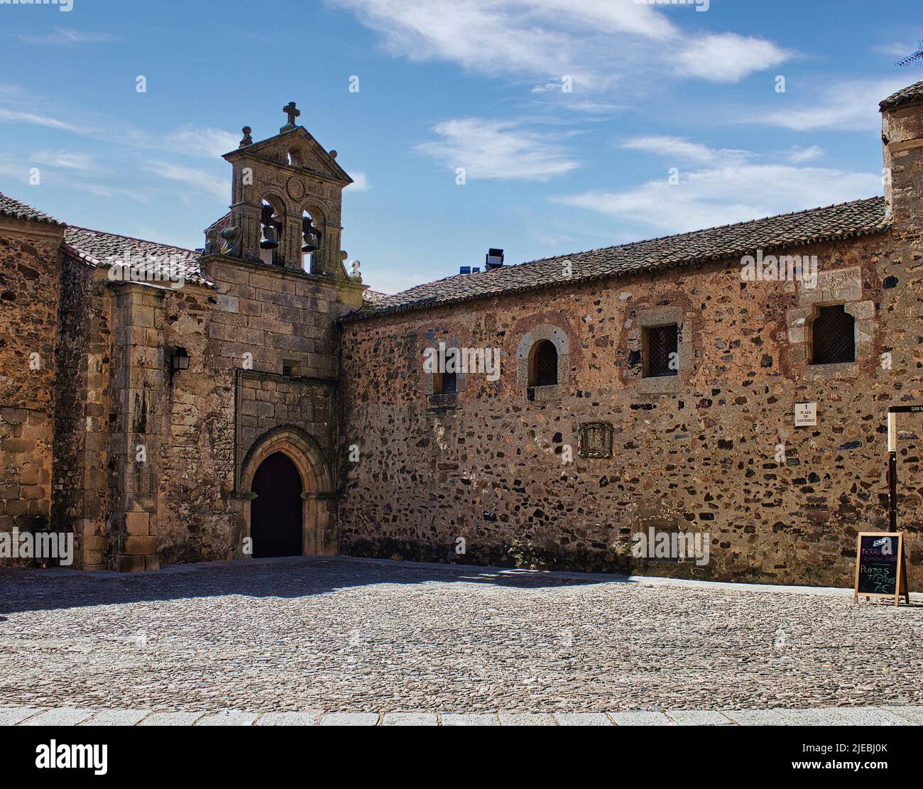 The old town of Caceres is the most important center of civil and ...