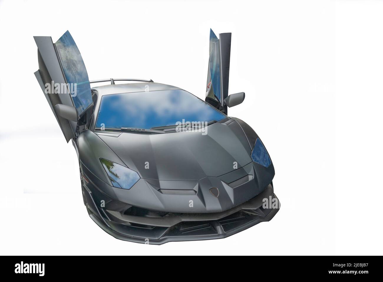 Lamborghini White Background