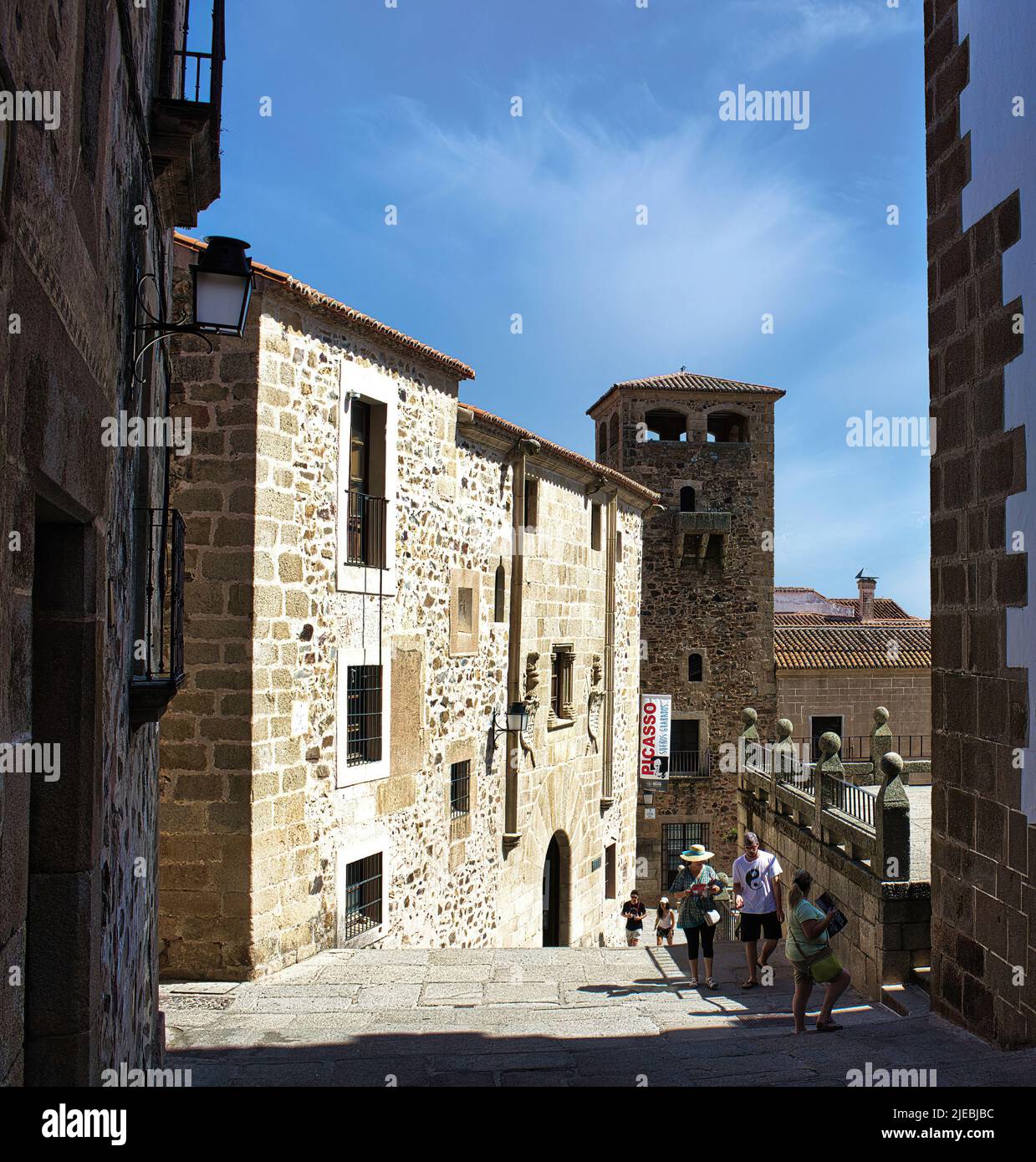 The old town of Caceres is the most important center of civil and ...