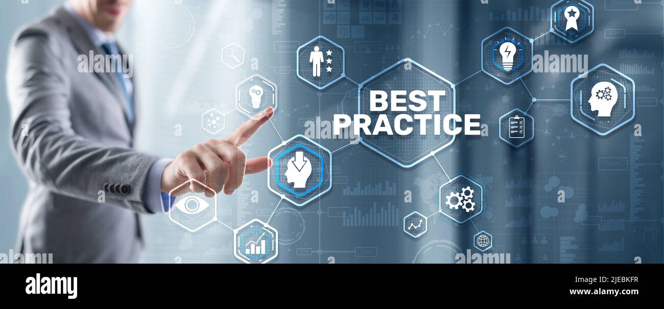 Best Practice Business Technology Internet successful business concept ...