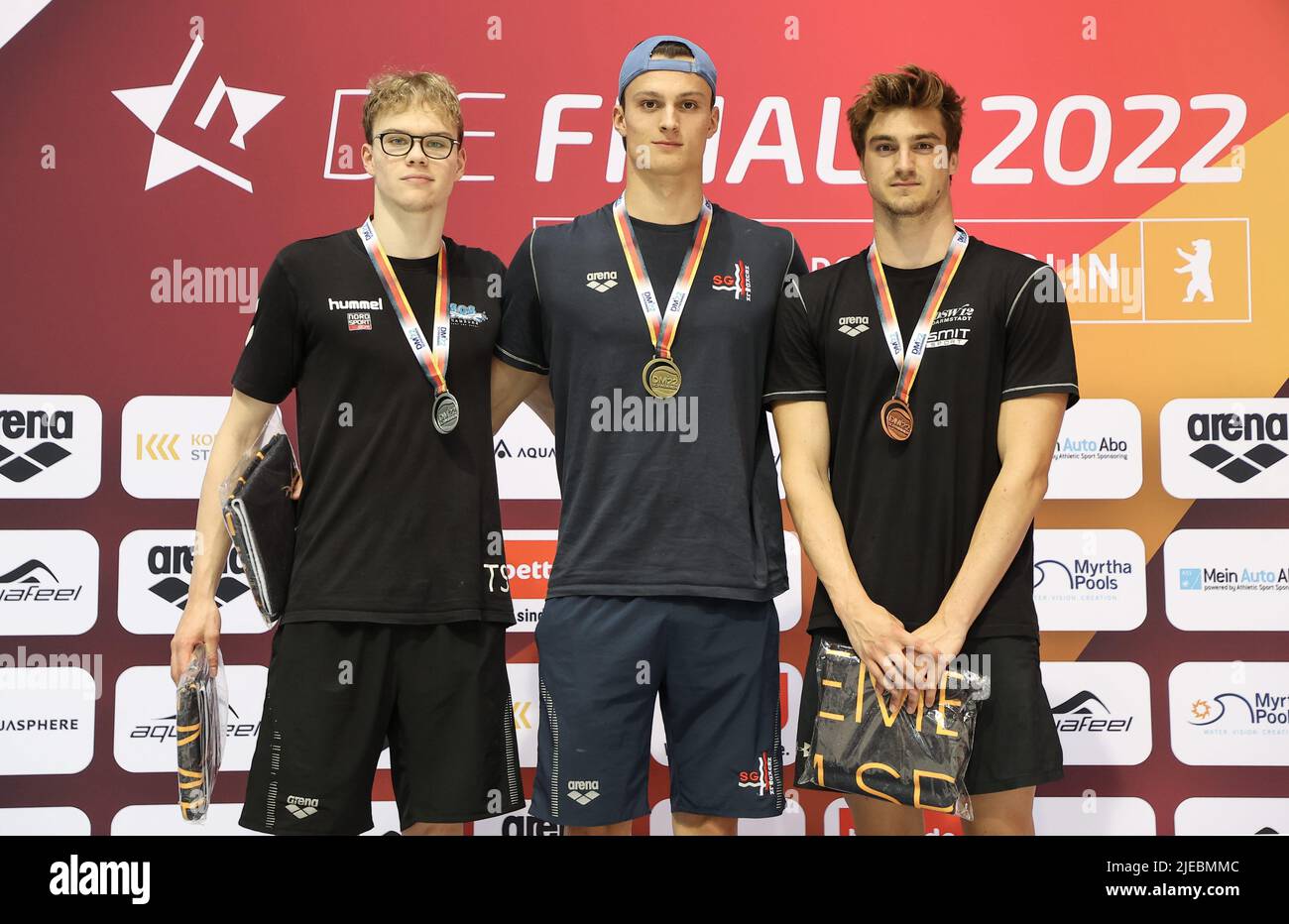 Berlin, Germany. 26th June, 2022. Swimming: German championship ...