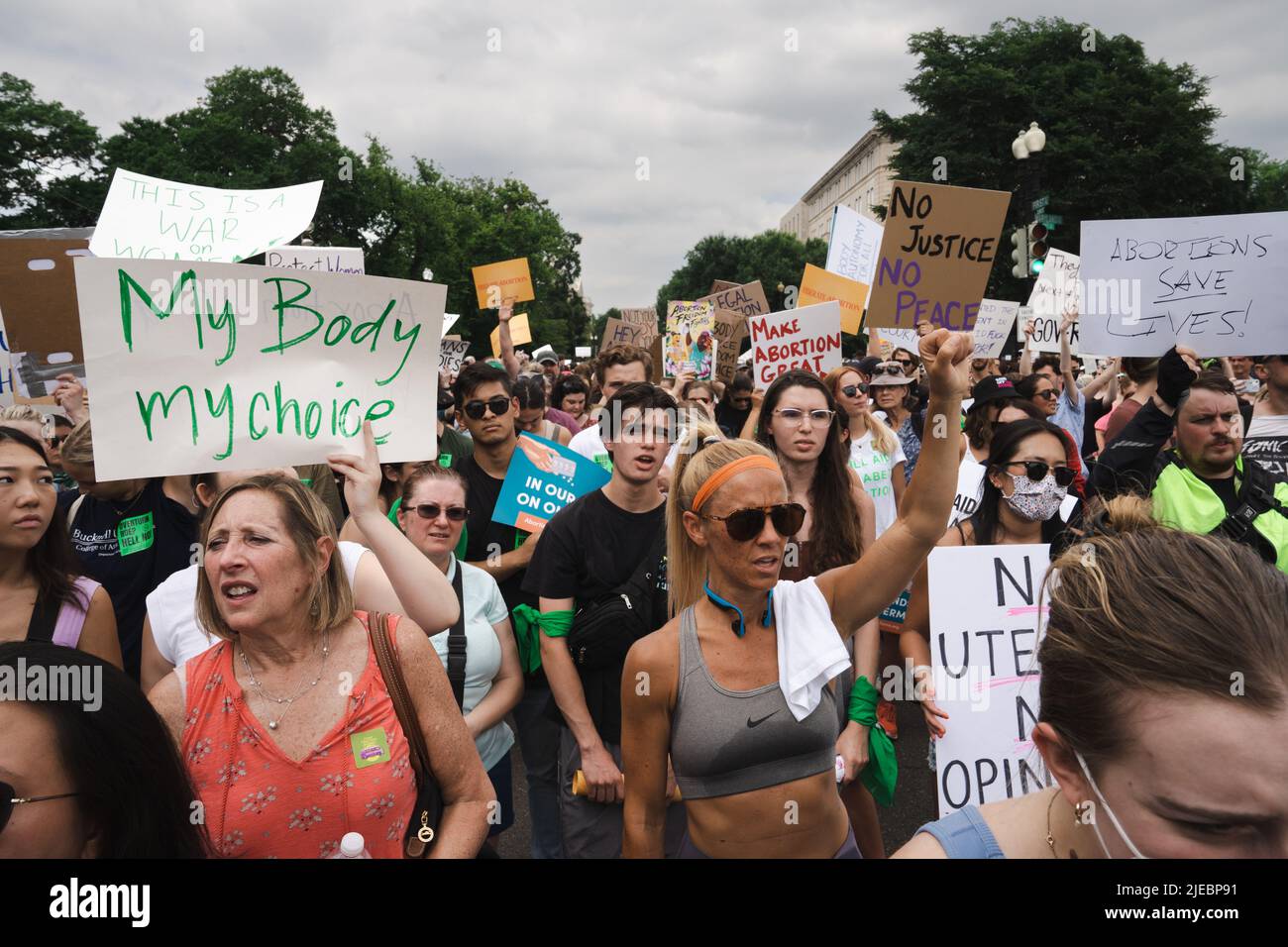 Roe v wade protests 2022 hi-res stock photography and images - Alamy