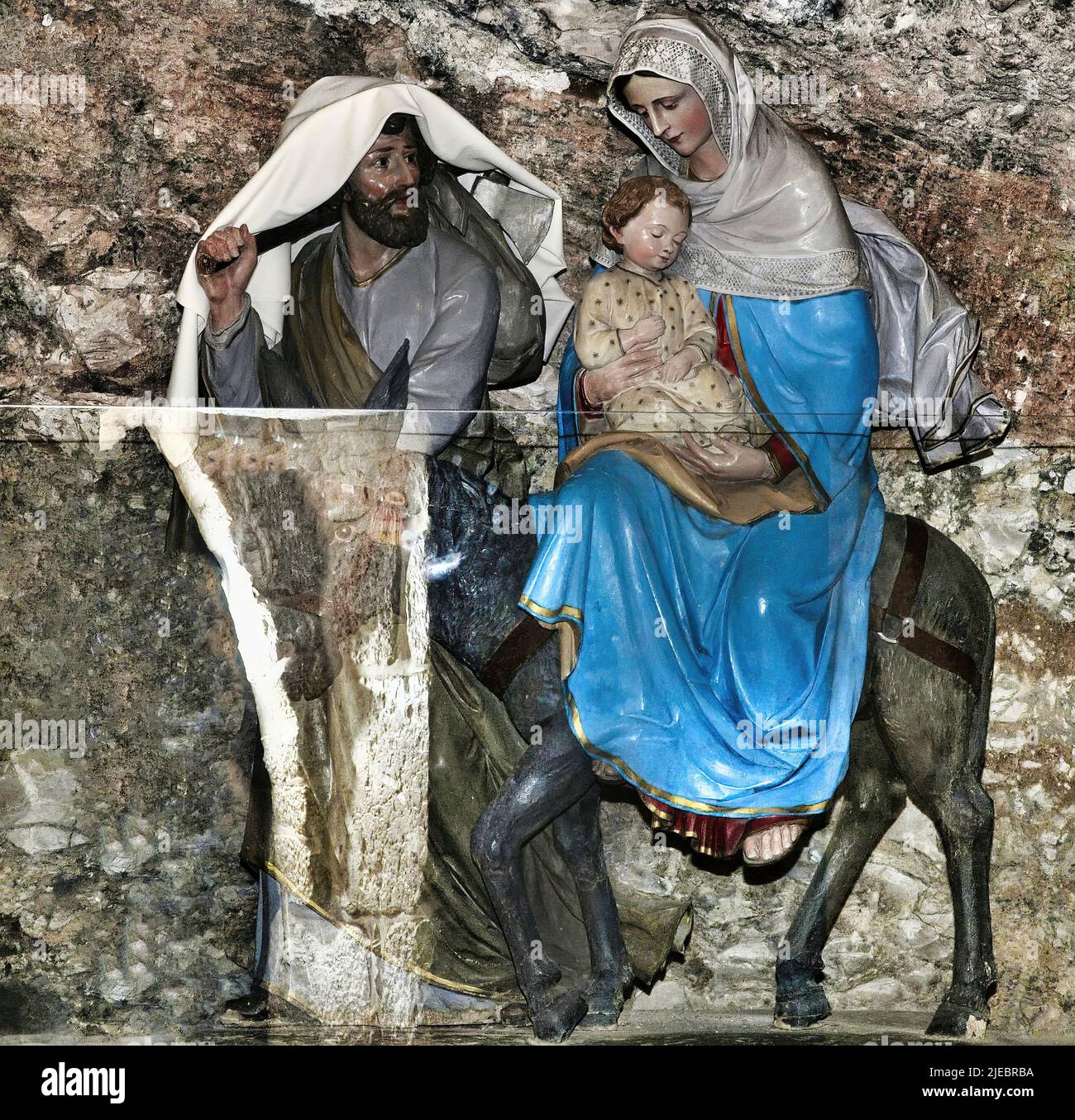 Chapel of the Milk Grotto in Bethlehem where many women have been going ...