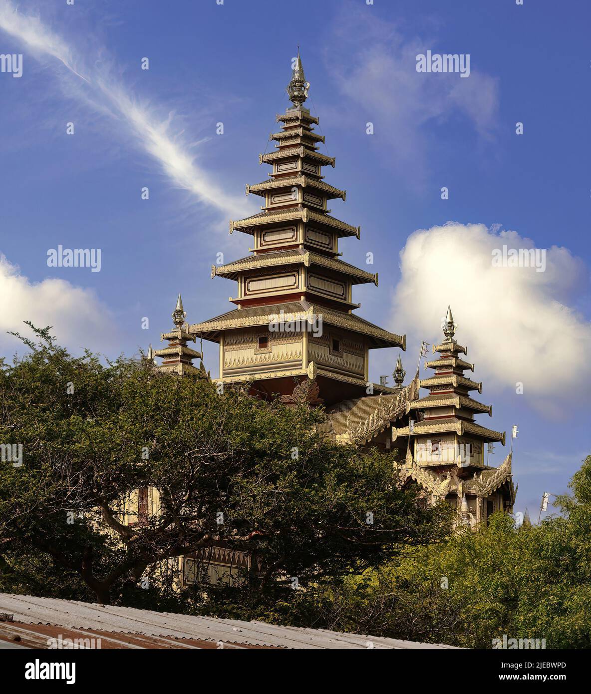 Burma, Bagan. The Valley of the Temples, a city of colossal temples ...