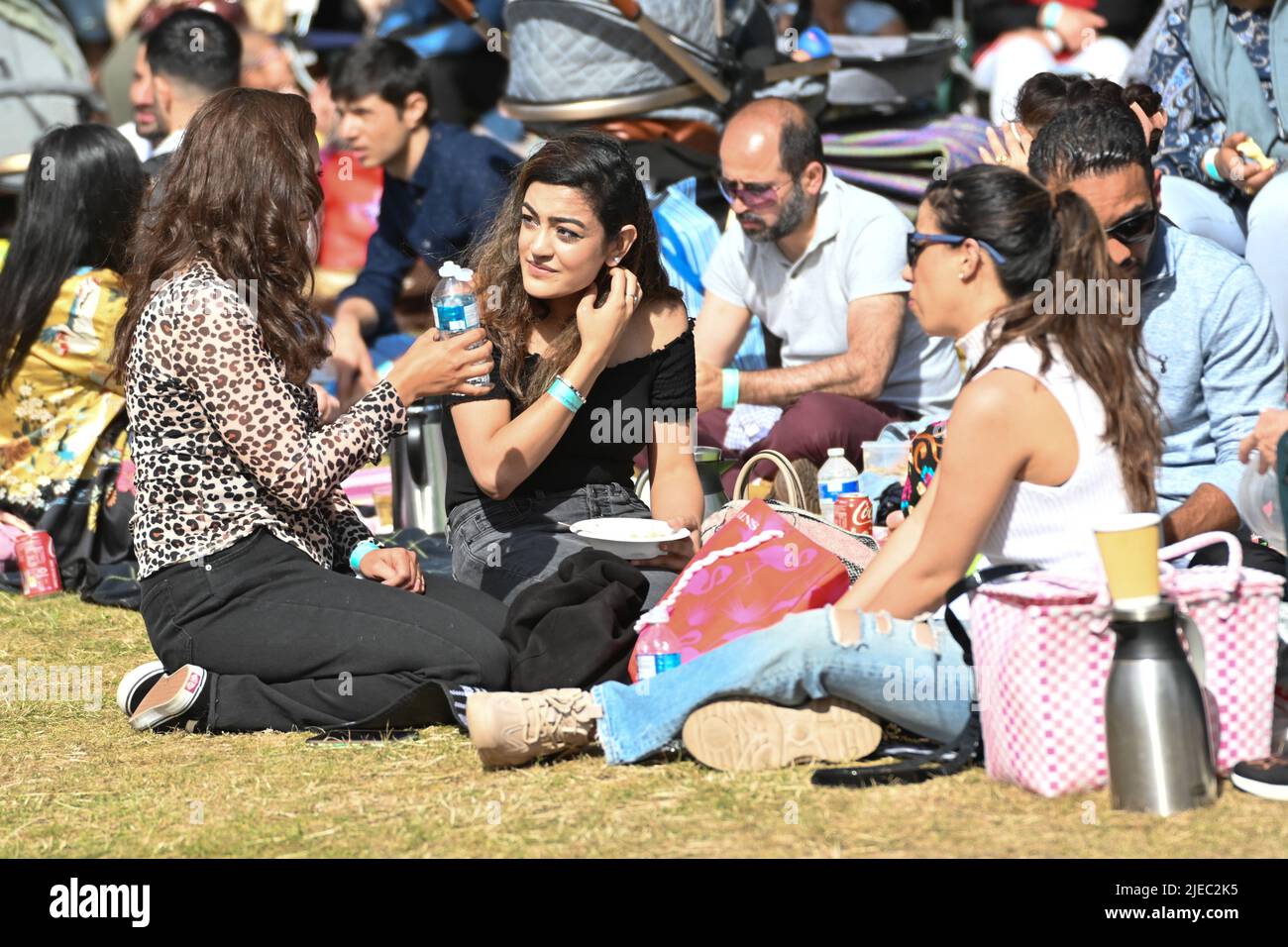 London, UK. . 26th June, 2022. Afghan refugees are building a new life ...