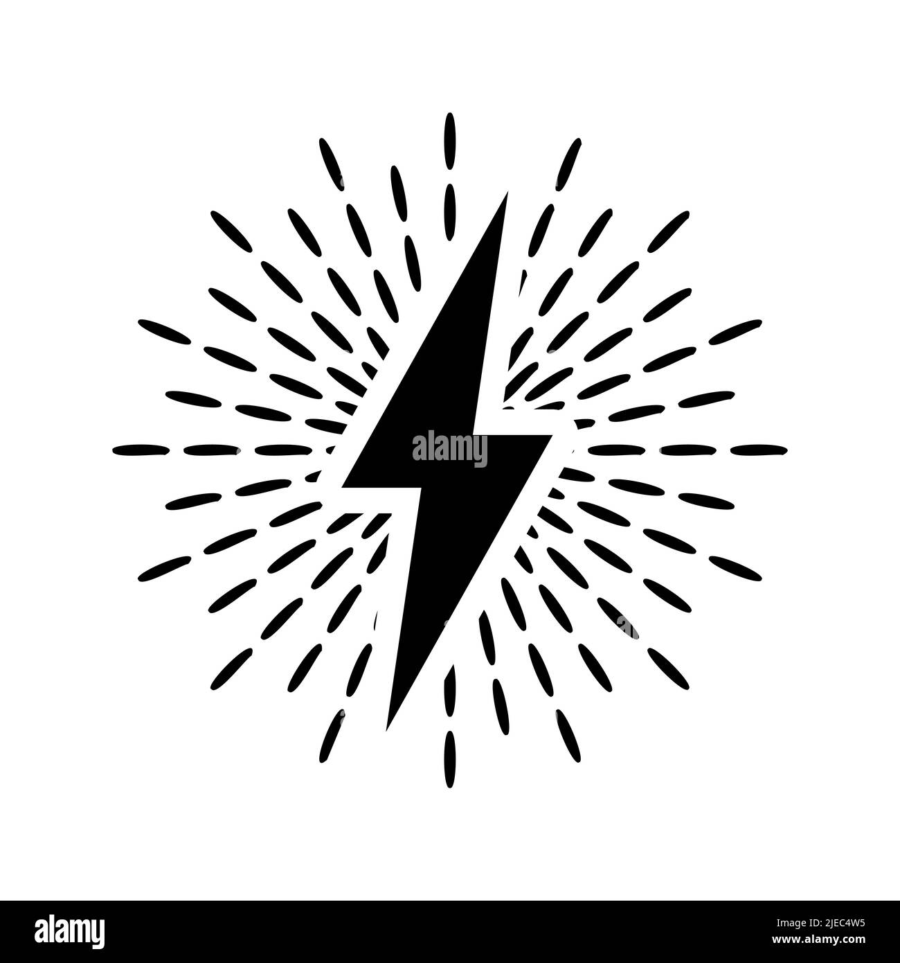 Lightning bolt shirt Cut Out Stock Images & Pictures - Alamy