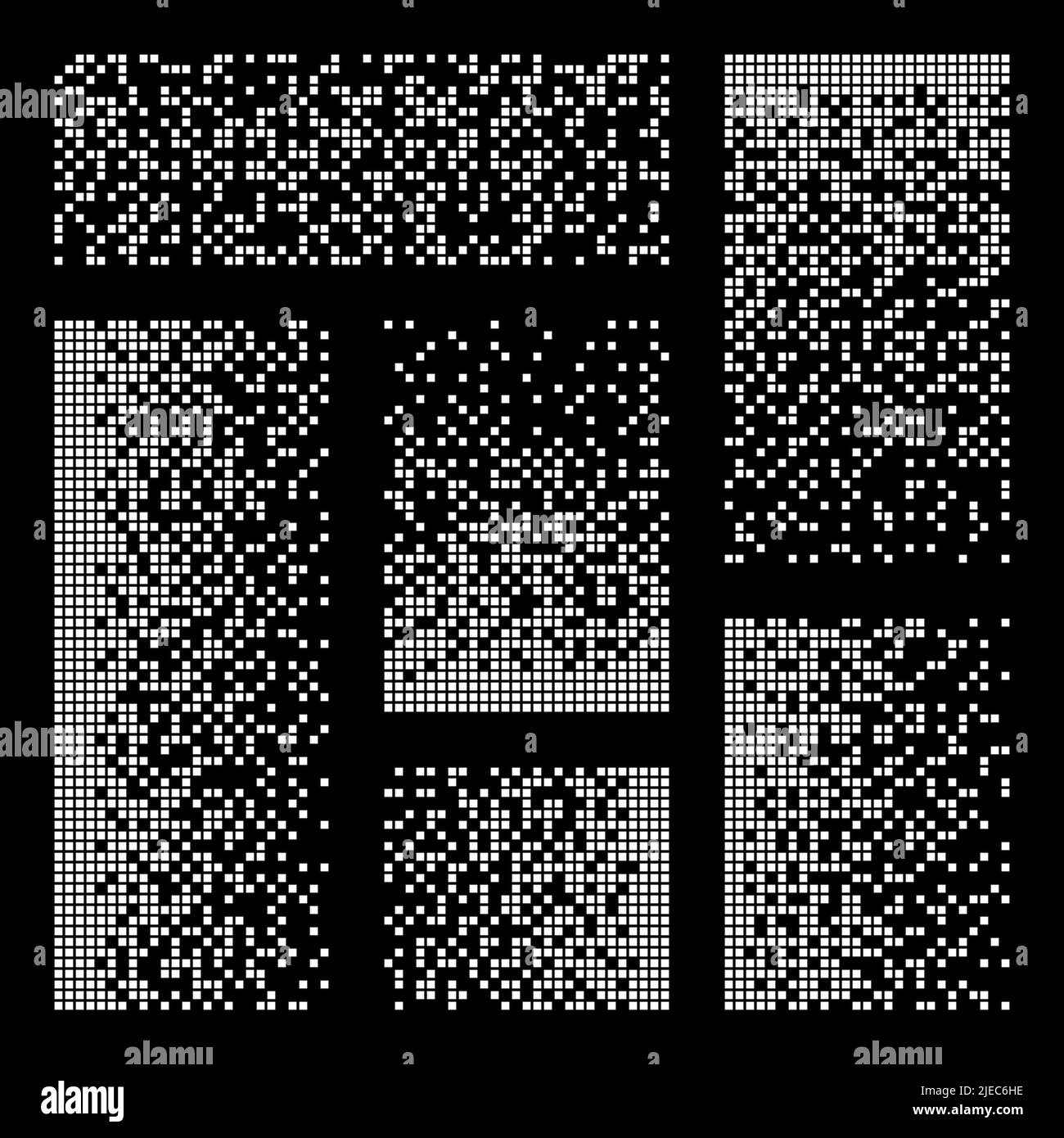 Abstract dissolving square Stock Vector Images - Alamy