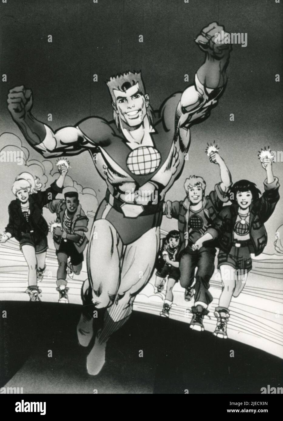 Captain planet and the planeteers hi-res stock photography and images ...