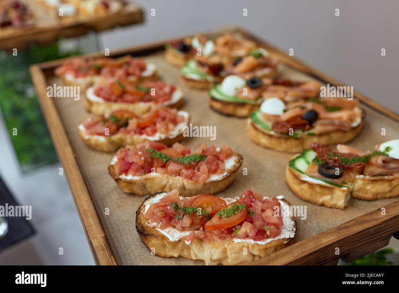 A lot of cold snacks hi-res stock photography and images - Alamy