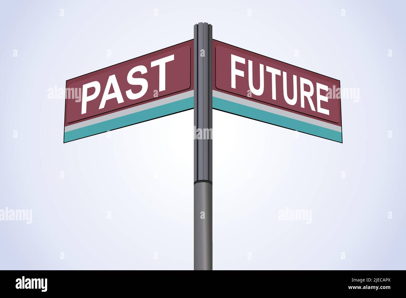 Future and past Stock Vector Images - Alamy