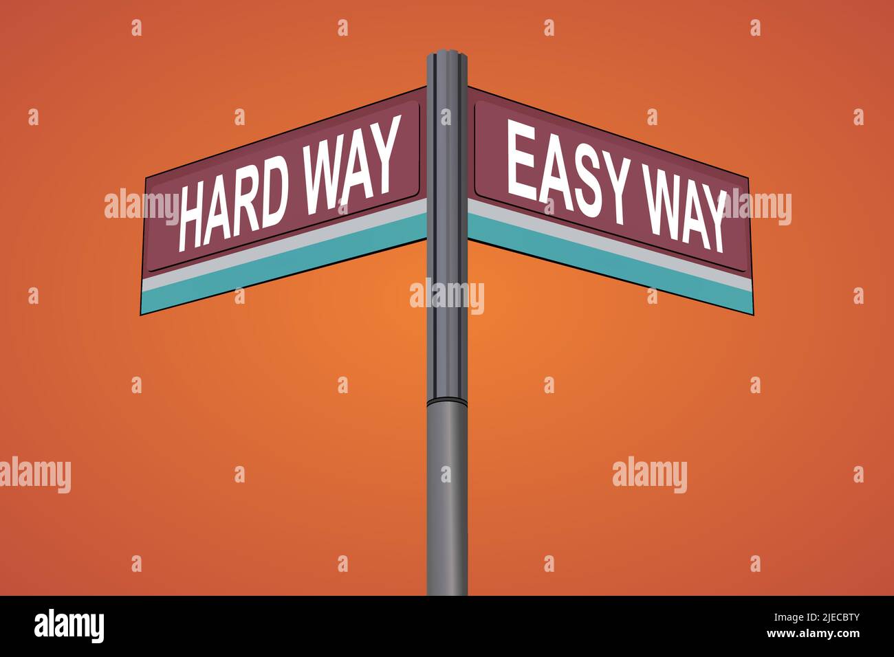 Sign easy Stock Vector Images - Alamy