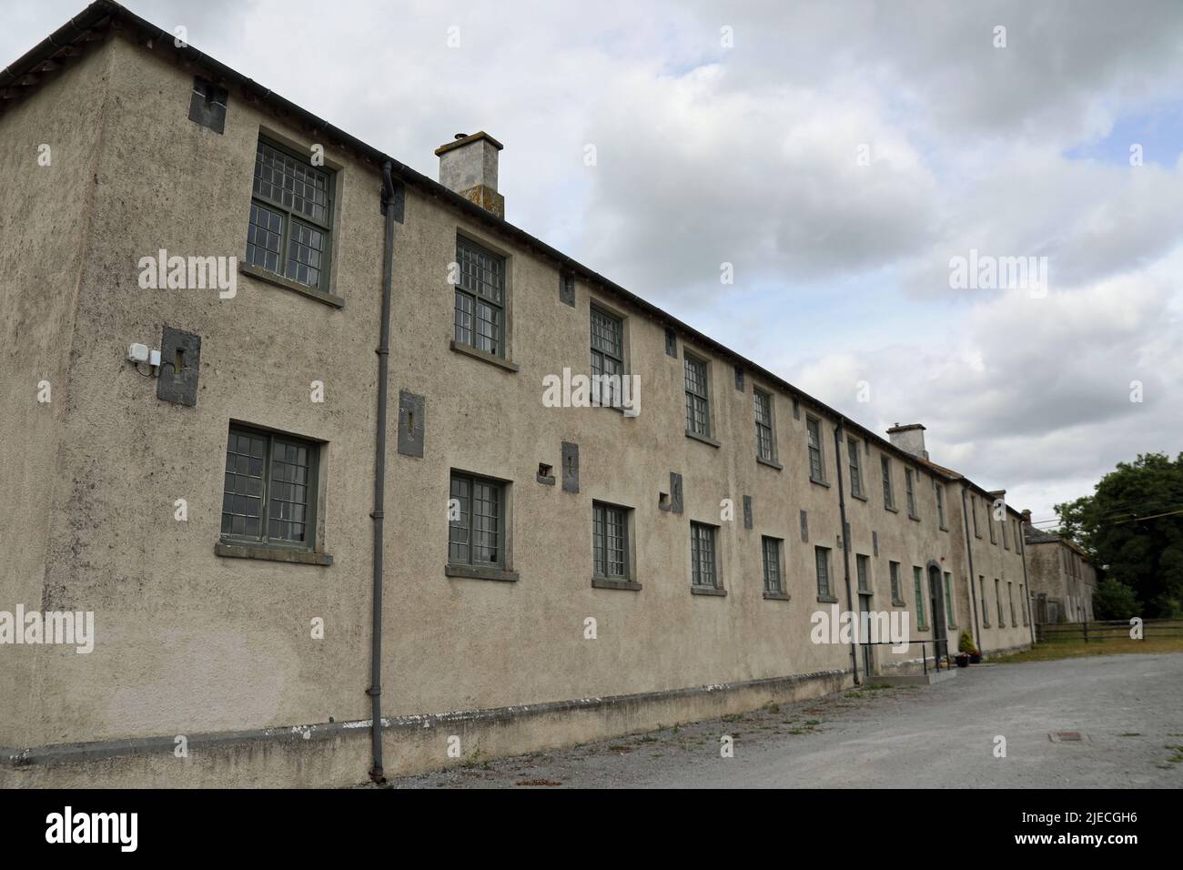 Irish Workhouse Centre at Portumna in County Galway Stock Photo - Alamy