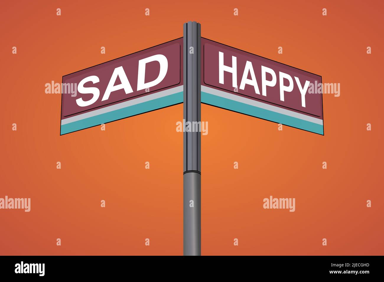 Calm happy family life Stock Vector Images - Alamy