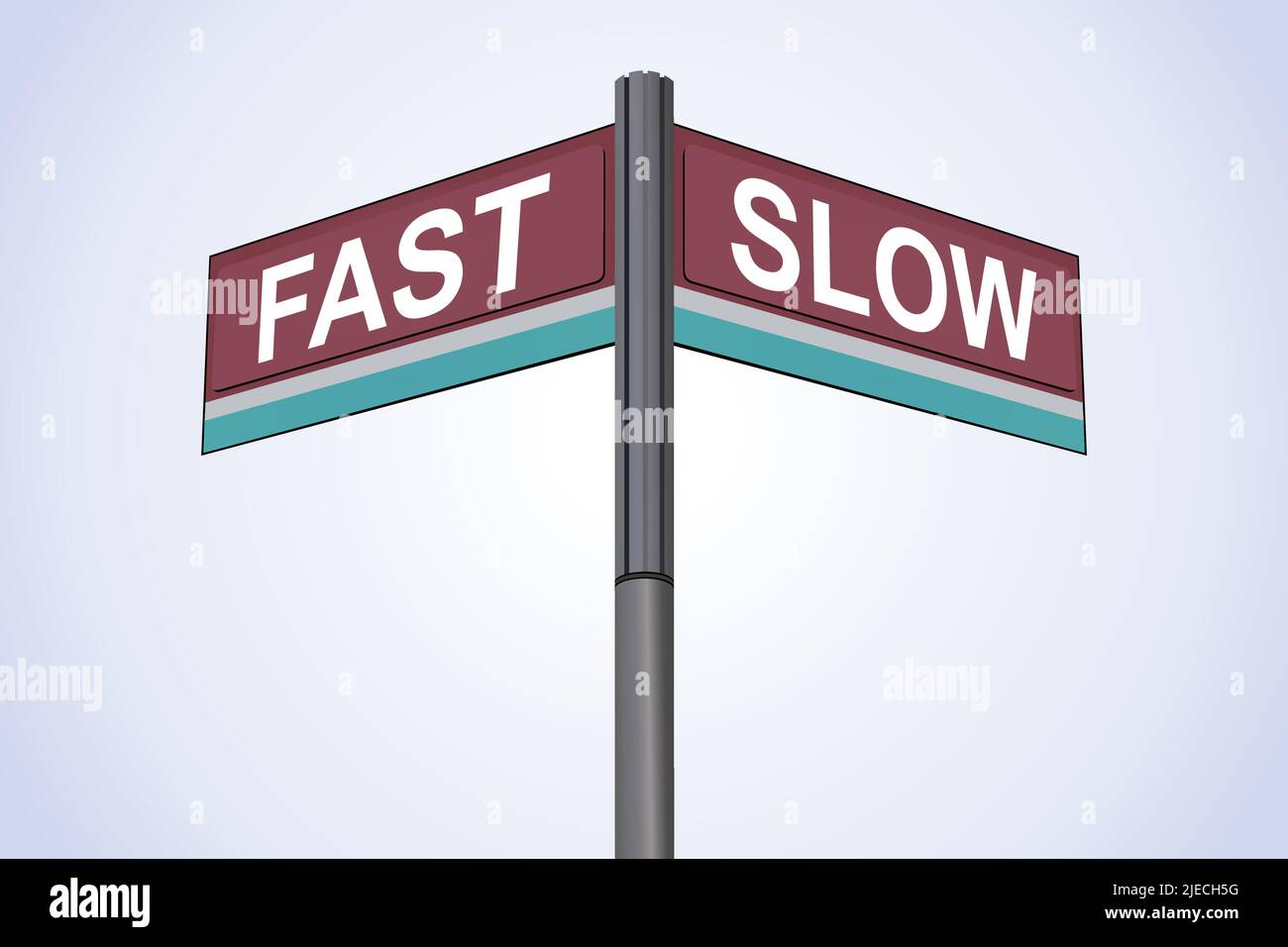Slow fast opposite hi-res stock photography and images - Alamy