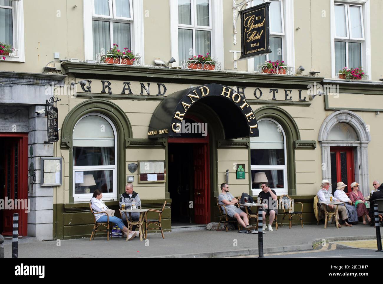 The Grand Hotel in Tralee Stock Photo - Alamy
