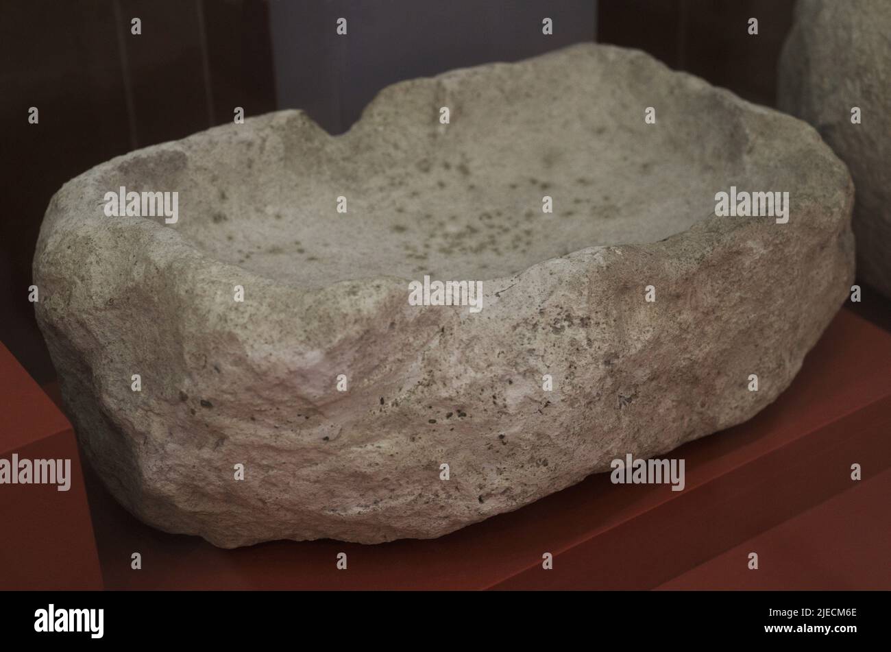 Globigerina Limestone. Stone trough. Unknown provenance. Gozo Museum of ...