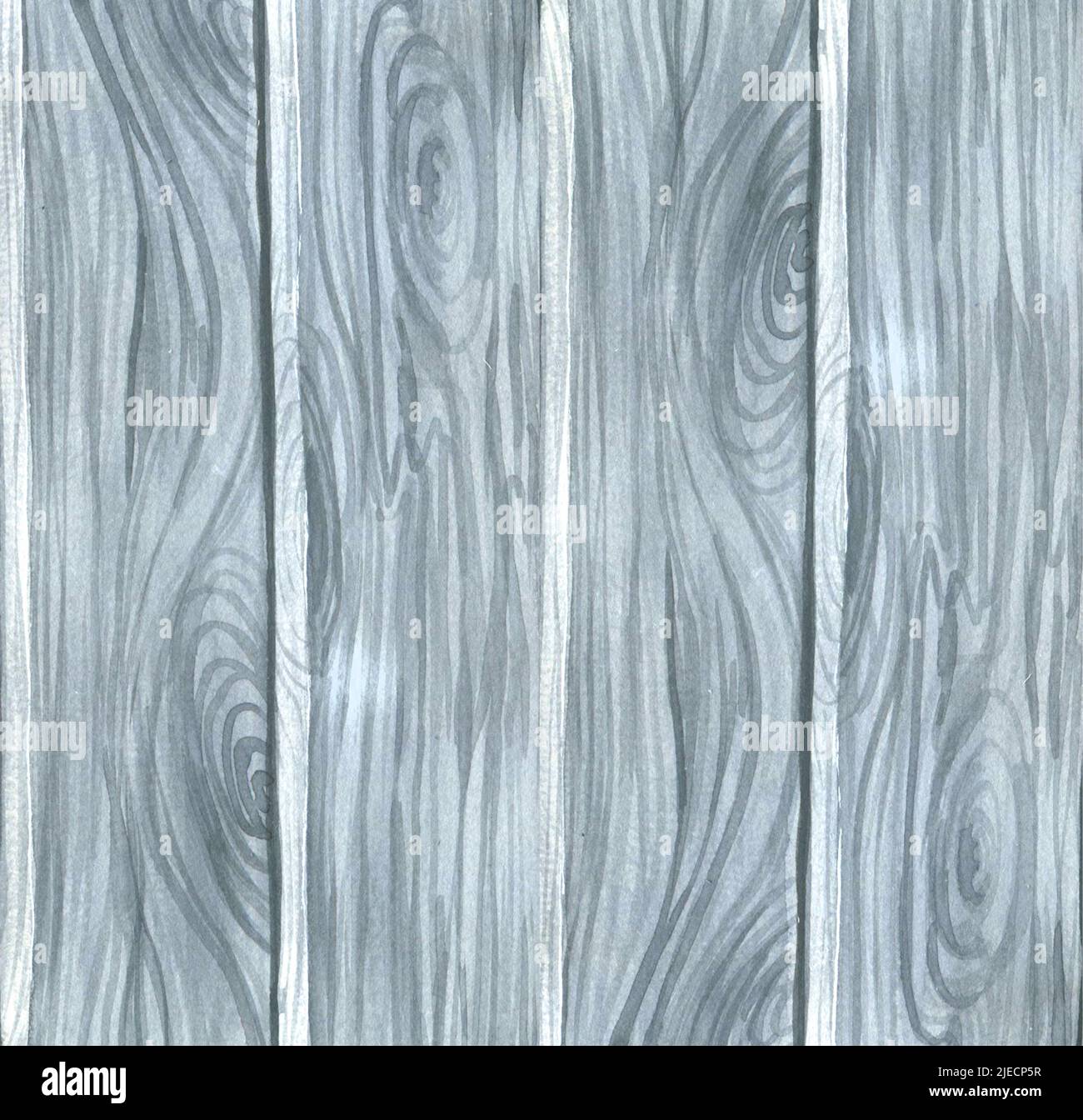 The background is wooden gray boards. Watercolor illustration from a ...