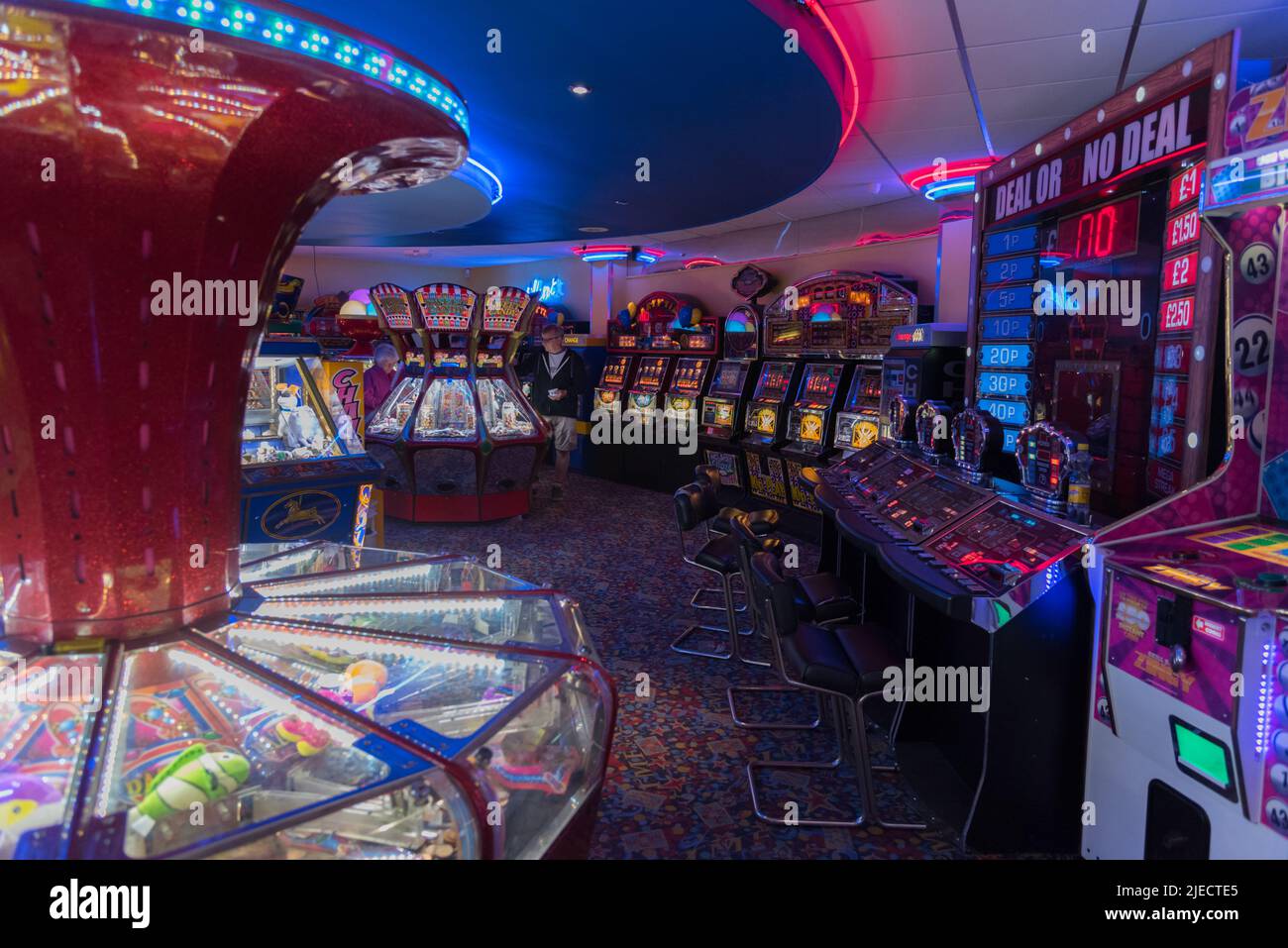Amusement park interior hi-res stock photography and images - Alamy