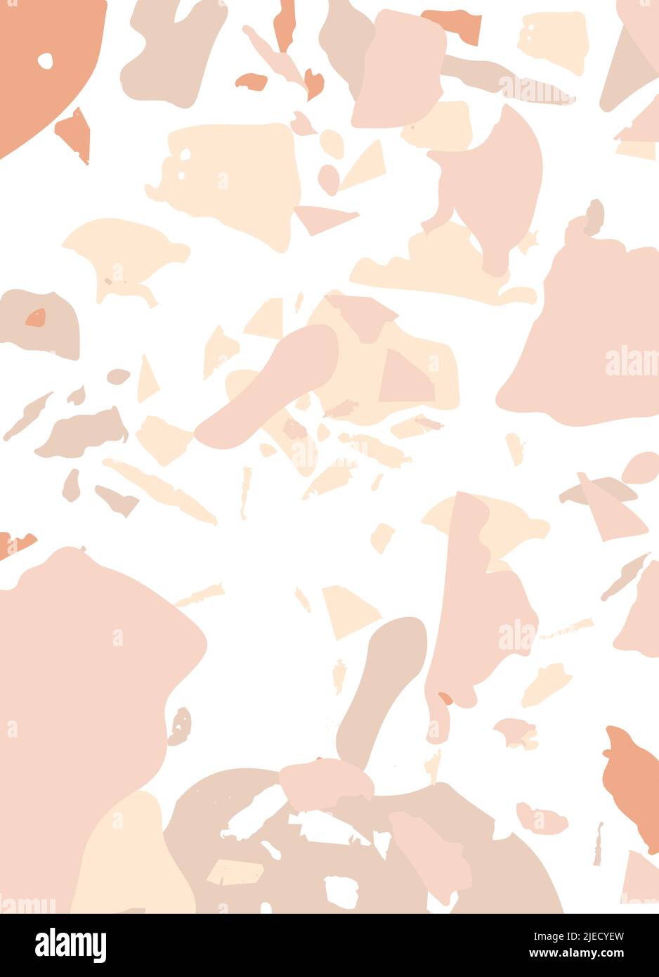 Terrazzo modern abstract template. Pastel texture of classic italian ...
