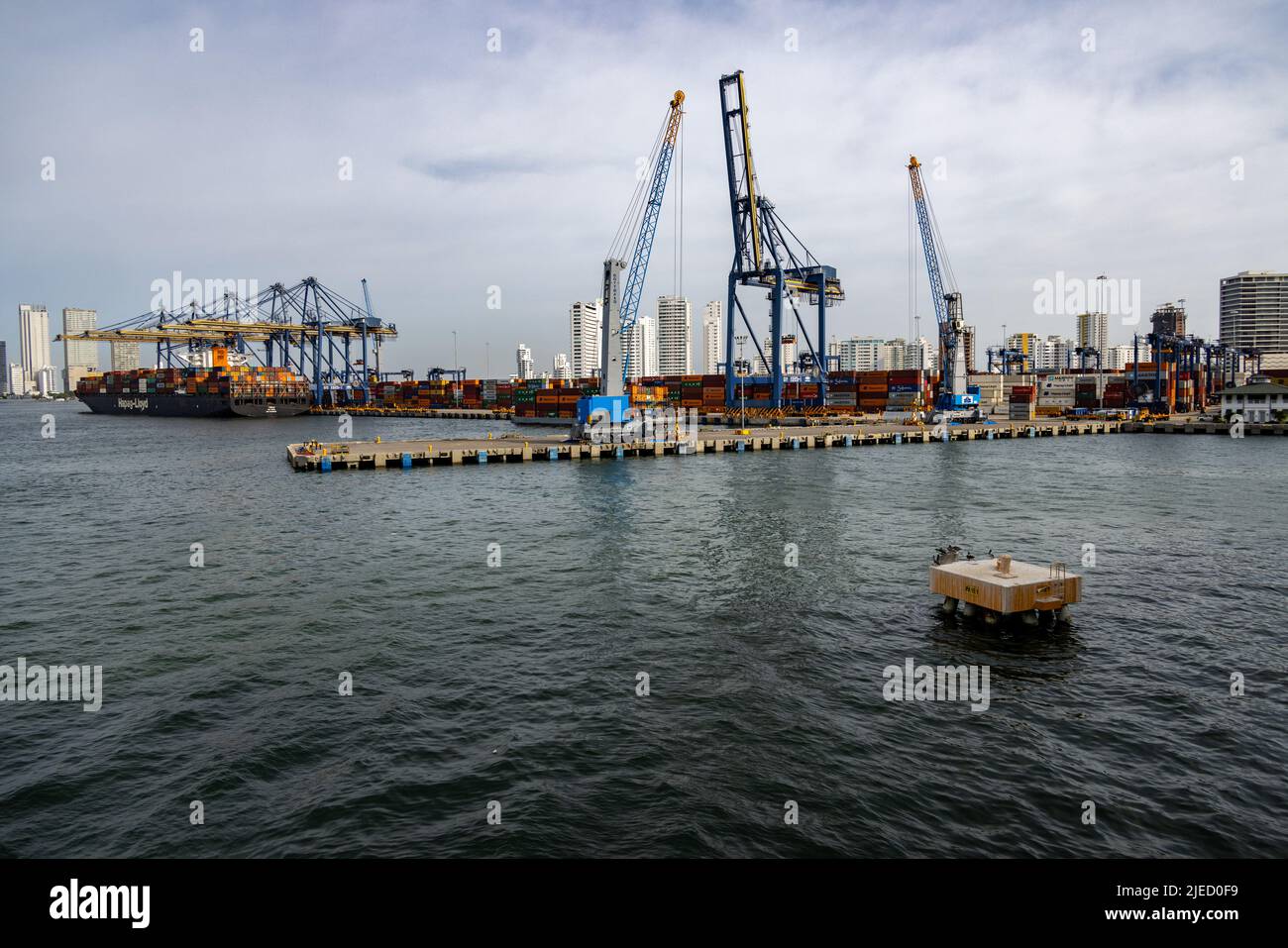Port of Cartagena, Columbia Stock Photo - Alamy