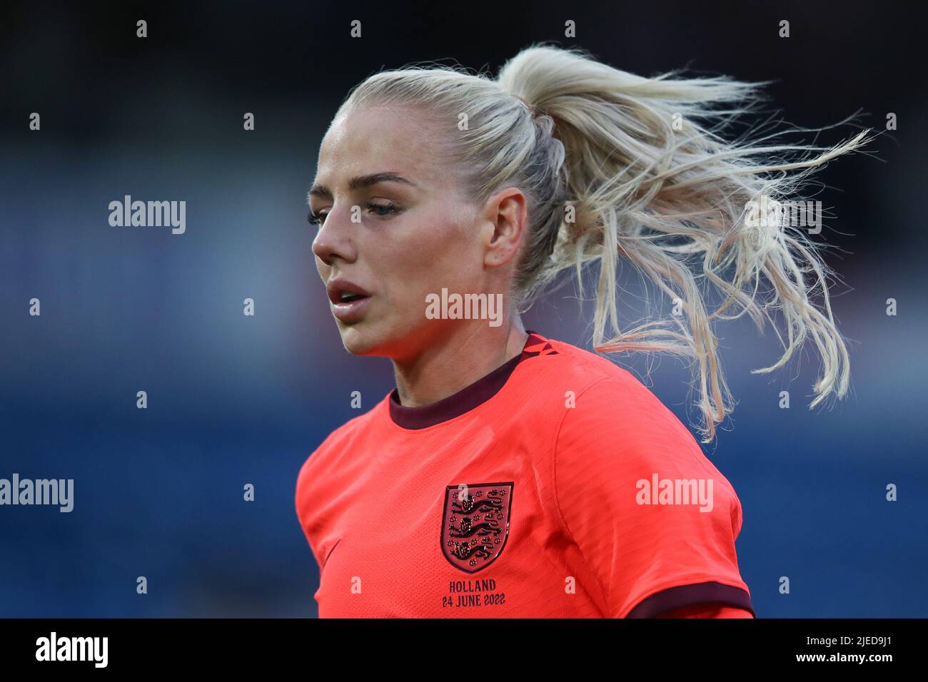 Leeds, England, 24th June 2022. Alex Greenwood of England during the ...
