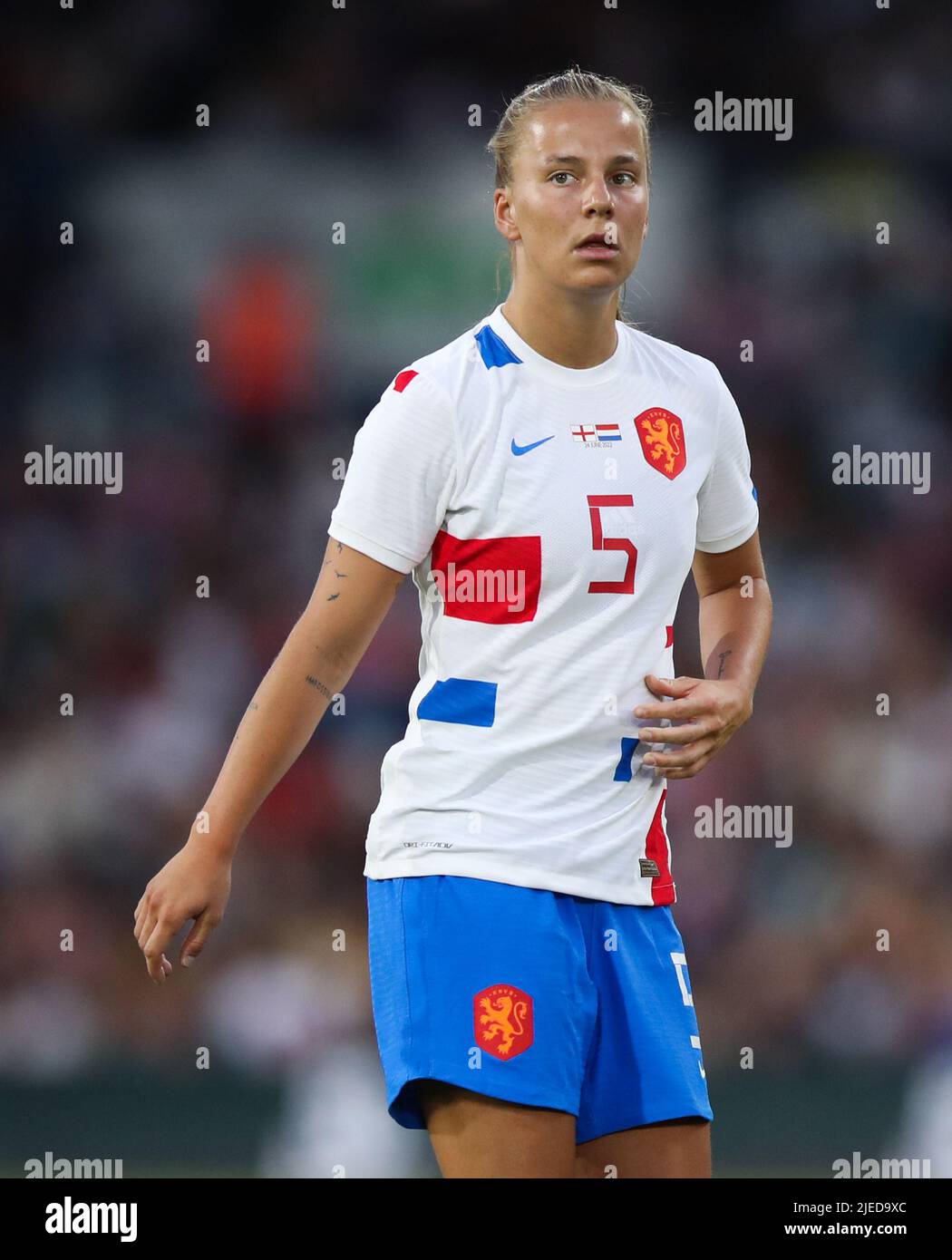 Leeds, England, 24th June 2022. Lynn Wilms of Netherlands during the ...