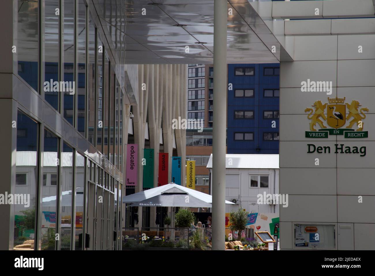 Central Library - Centrale Bibliotheek - Den Haag with the Amare ...