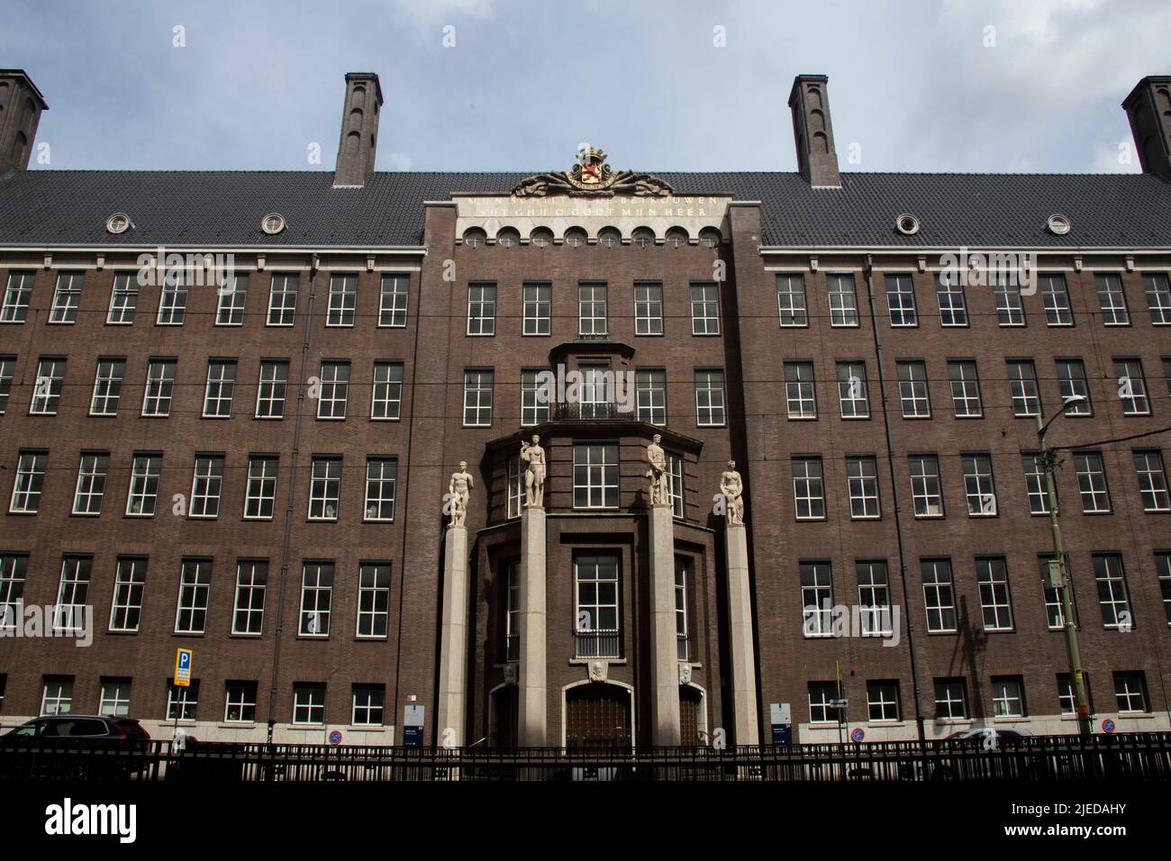 The Ministry of Defence building, Kalvermarkt The Hague, Netherlands ...