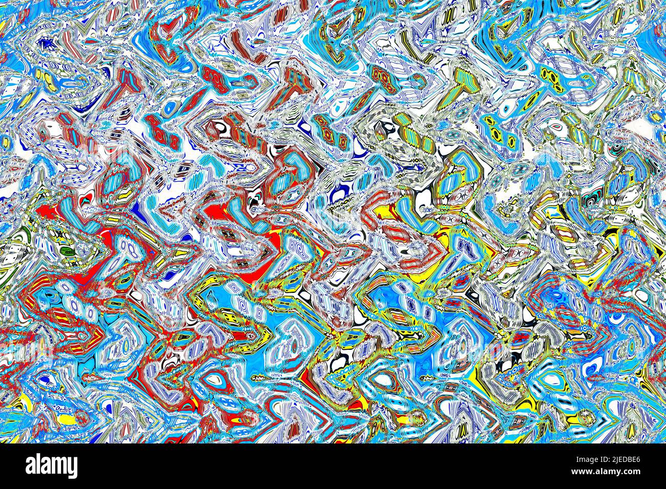 Abstract and contemporary digital art design Stock Photo - Alamy