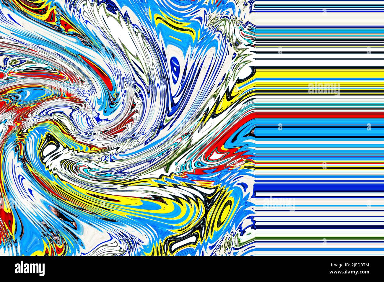 Abstract and contemporary digital art design Stock Photo - Alamy