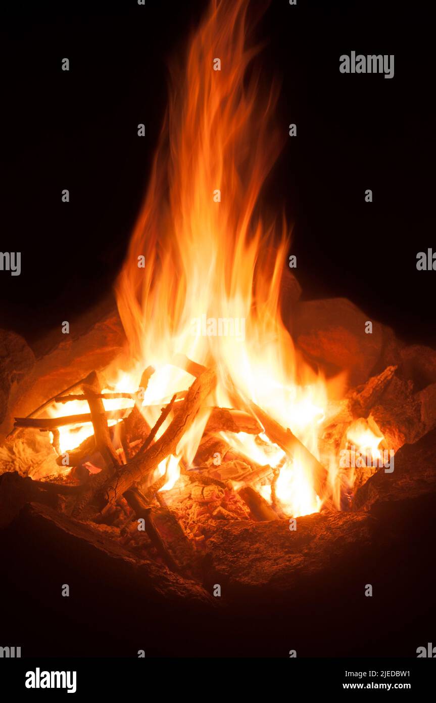 Recreation fire flame burn hi-res stock photography and images - Alamy